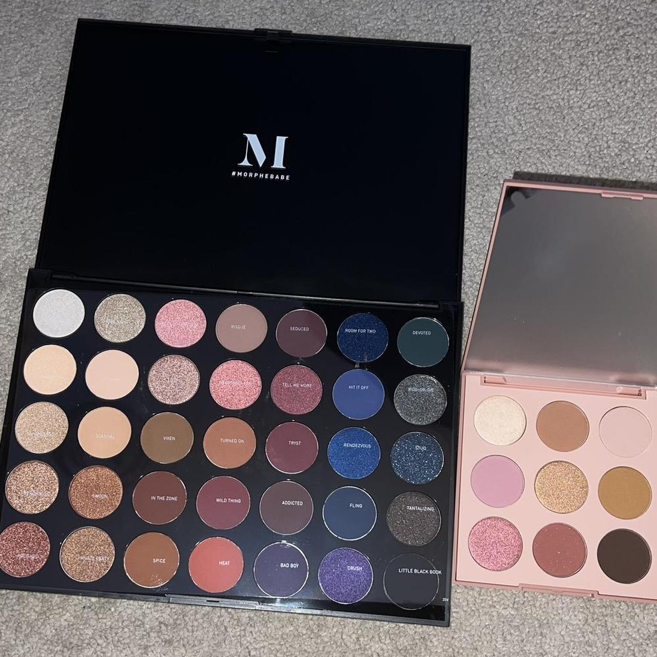 Morphe eyeshadow palettes. Never been used. Brand new. - Depop