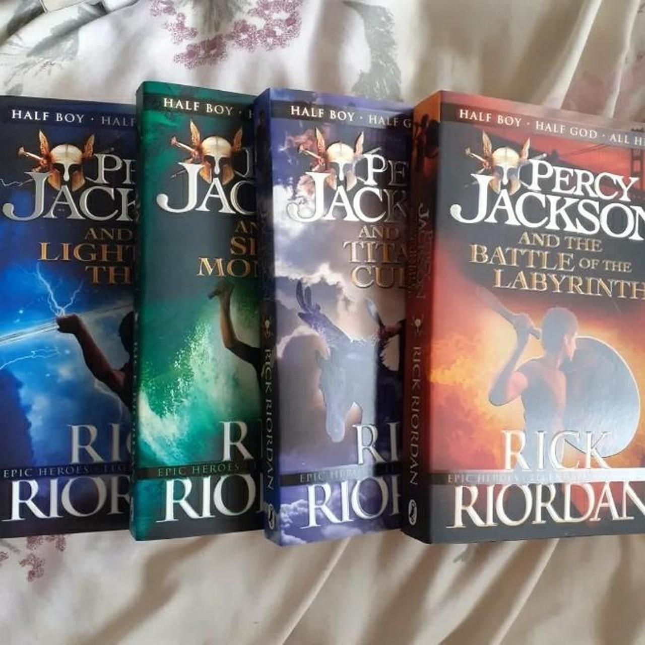 Percy Jackson Series - First 4 Books Books are in... - Depop