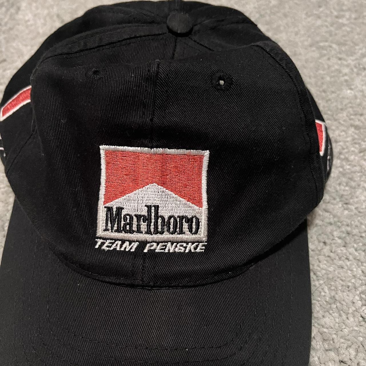 Vintage 90s Marlboro Racing NASCAR Cigarette Team... - Depop