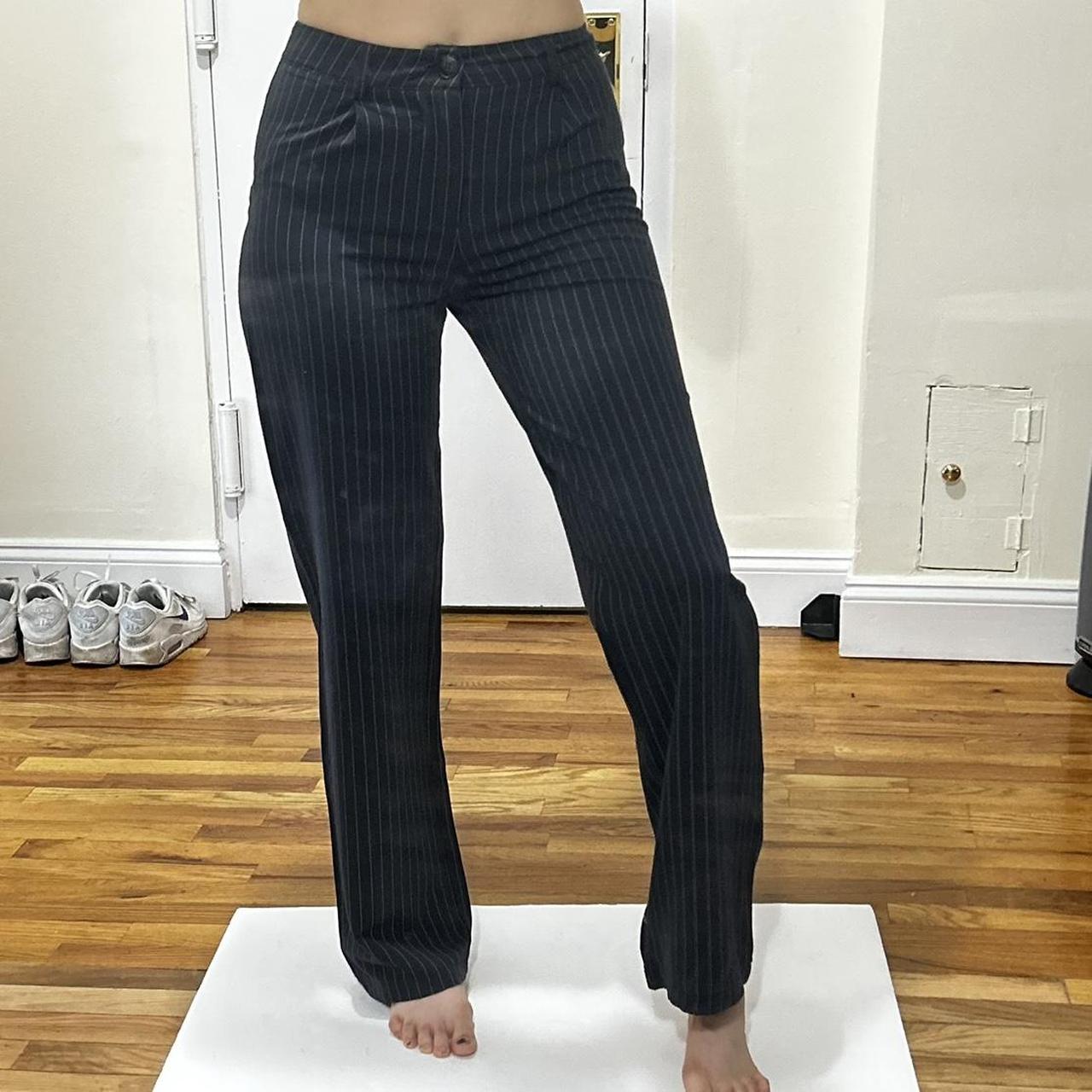 PrincessPolly Super cute pinstripe office slacks... - Depop