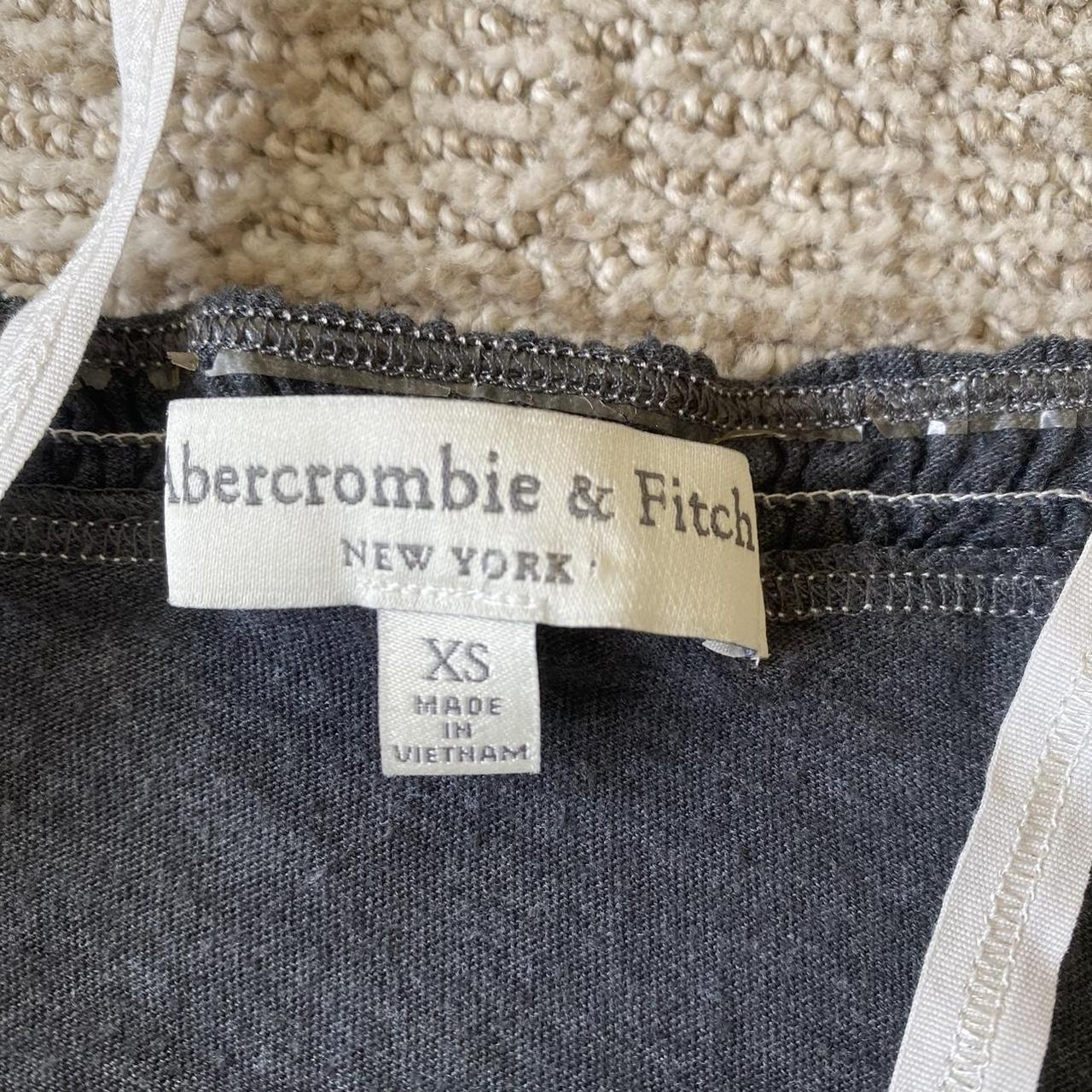 Vintage y2k Abercrombie and Fitch babydoll cami with... - Depop