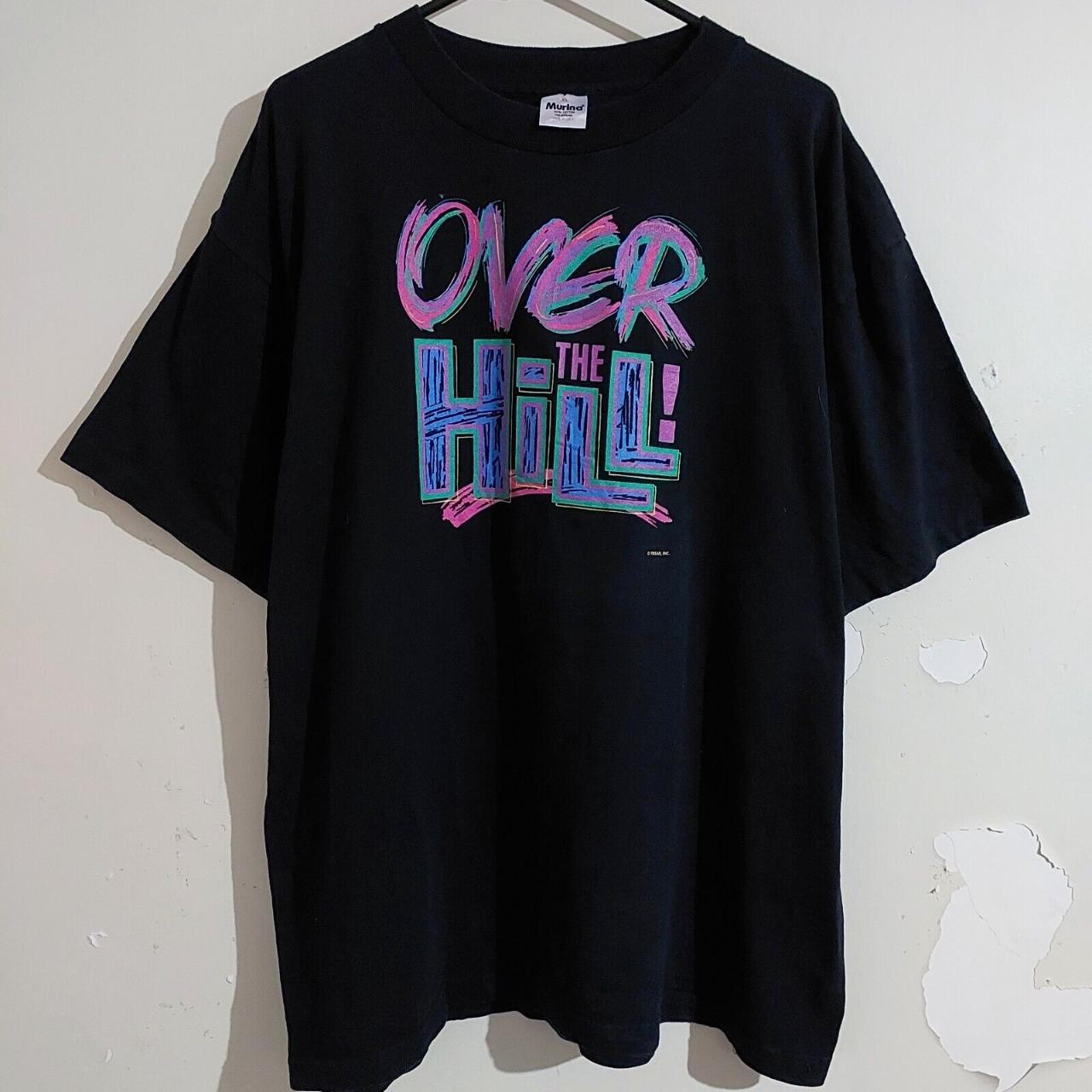 Vintage 90s TRISAR OVER THE HILL Single Stitch MADE... - Depop