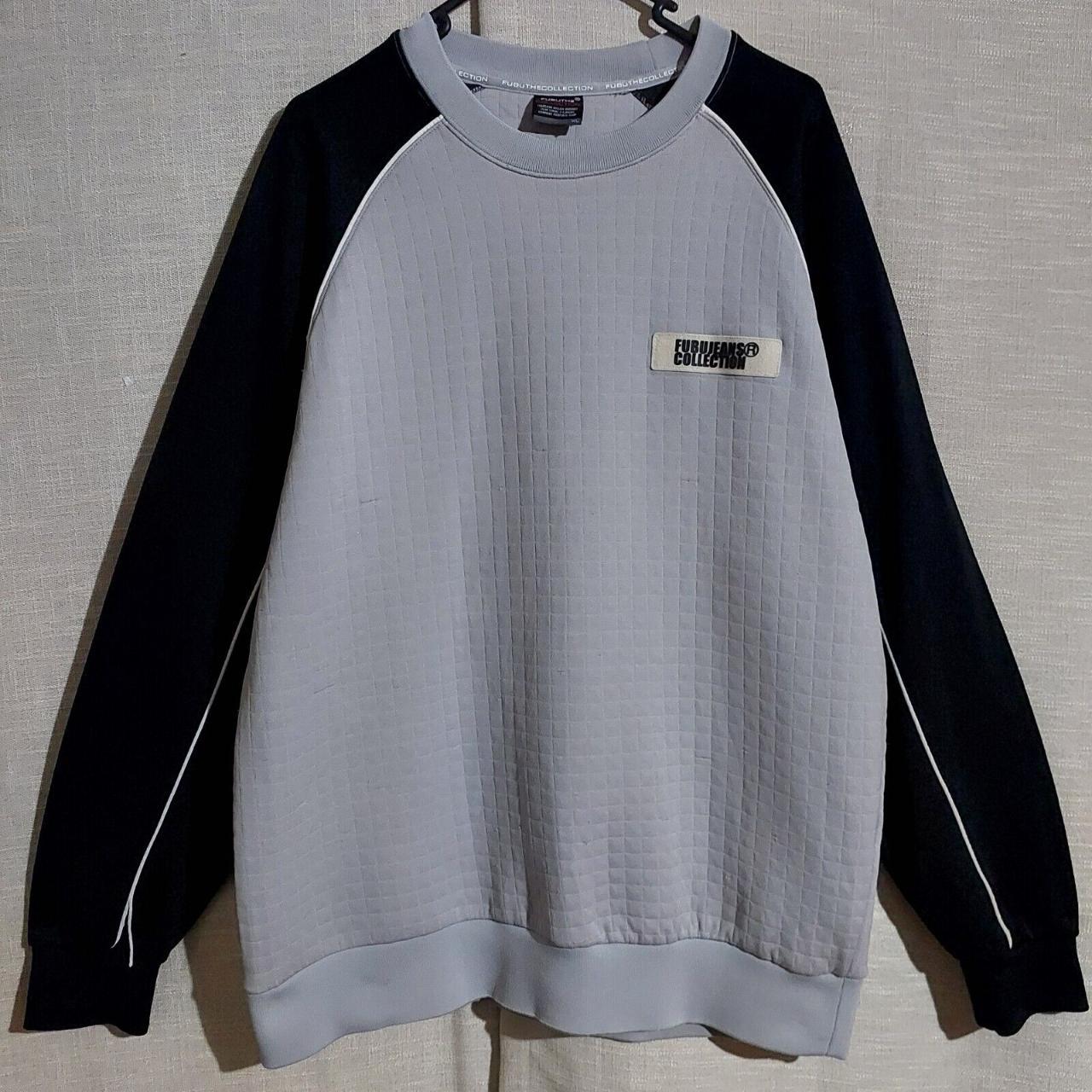 RARE Vintage Y2K FUBU JEANS Collection Crew Sweater... - Depop