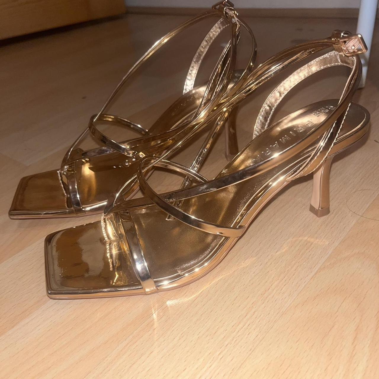 - Rose Gold heels from Pennys - Only worn once for... - Depop
