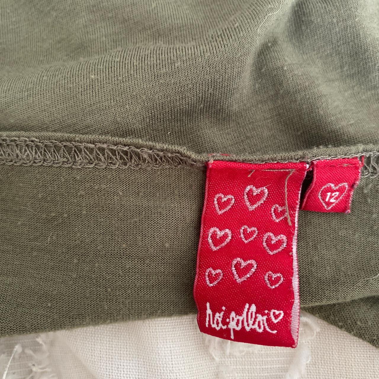 •2000s khaki ruffle fairycore top •Label says 12... - Depop