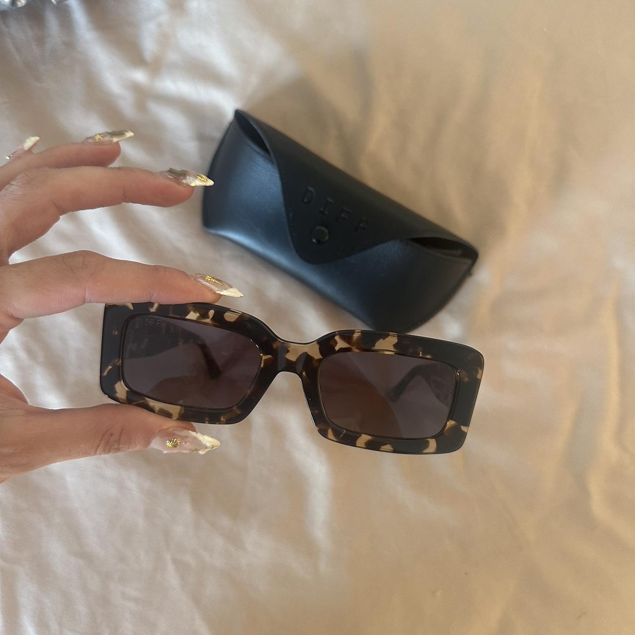 brand new diff sunglasses with case :) #sunglasses... - Depop