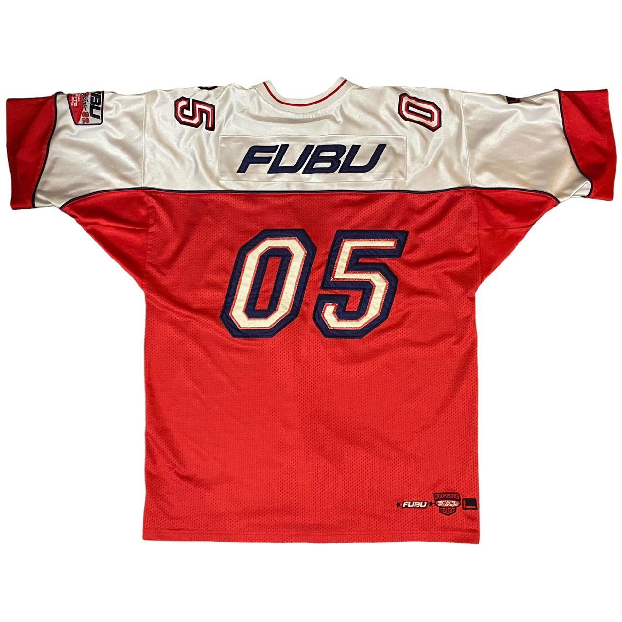 Y2K Fubu Jersey Y2K fubu jersey. Lots of patches... - Depop