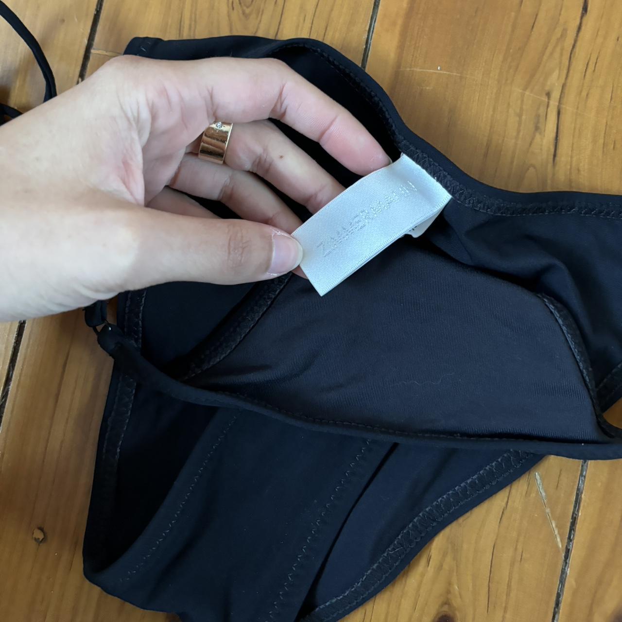 Basic black bikini bottoms, zimmerman, size 8 - Depop
