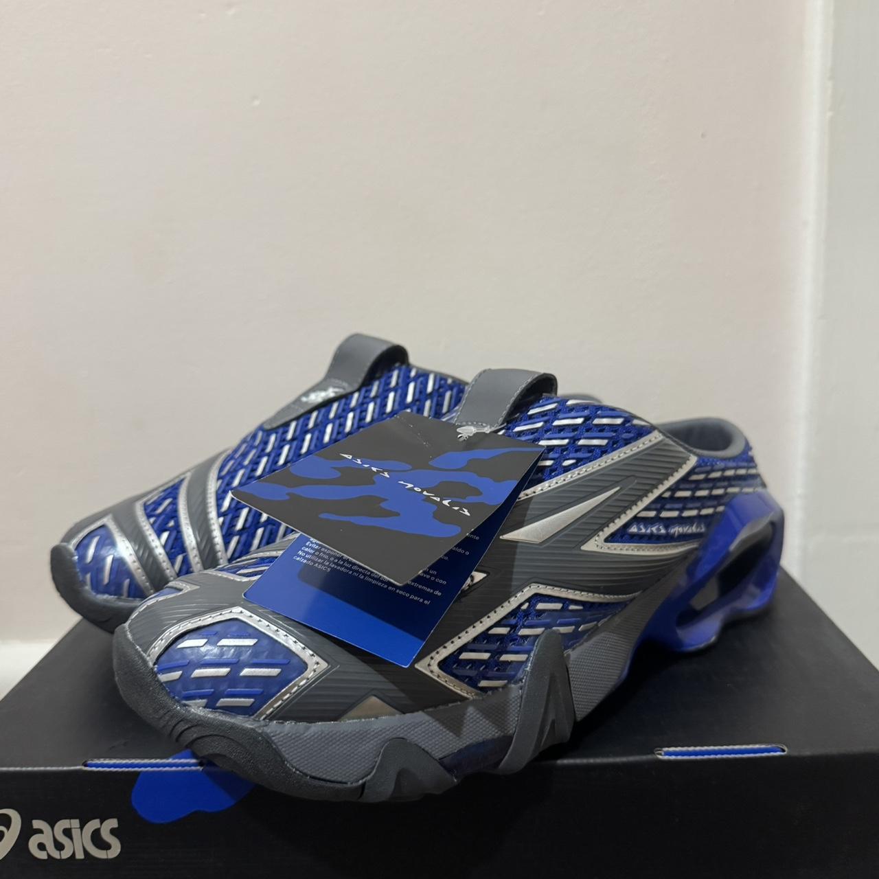 asics novalis GEL-STYRAX- blue/pure blue. super sick... | Depop