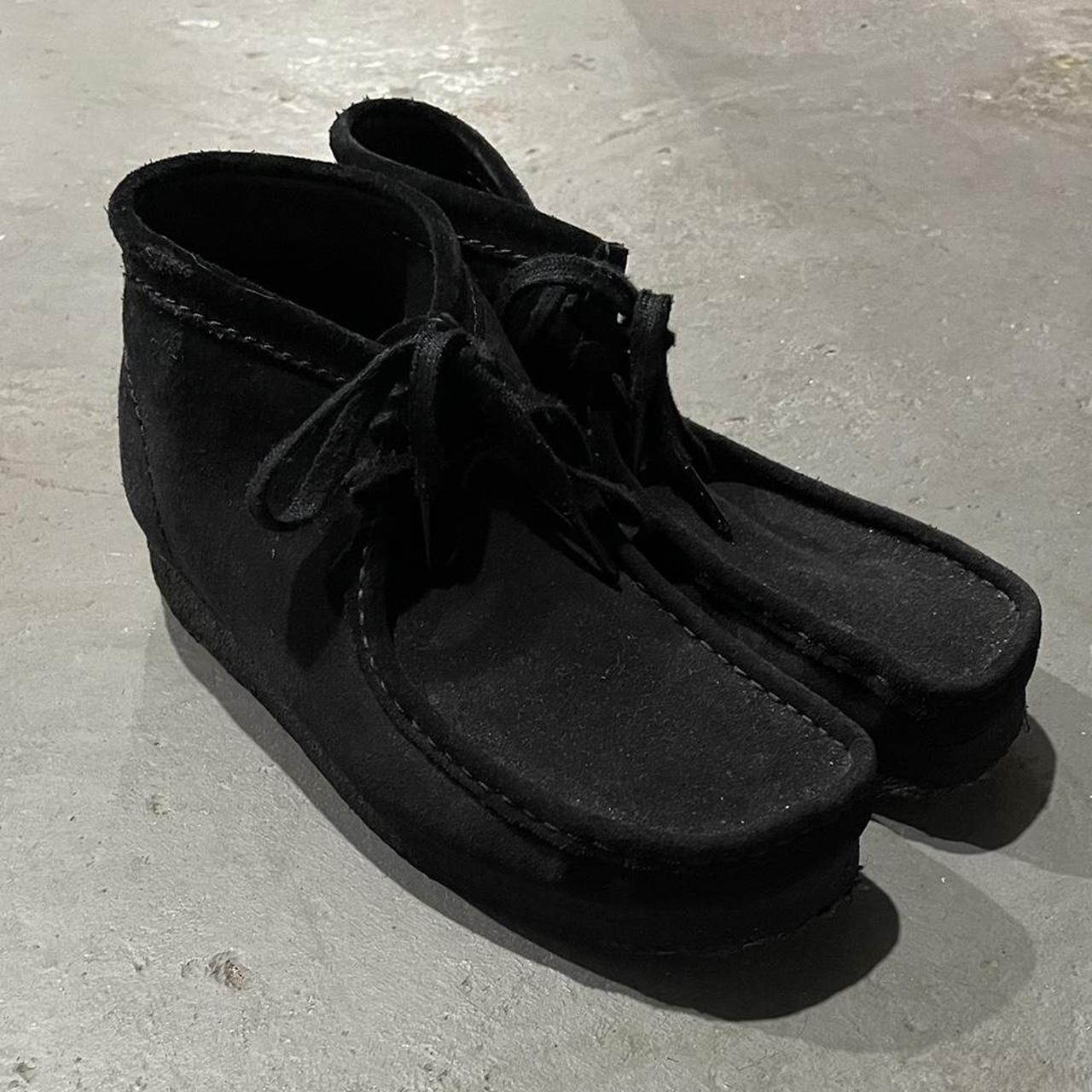 Clark’s Originals Wallabee High Top Suede Boot... - Depop