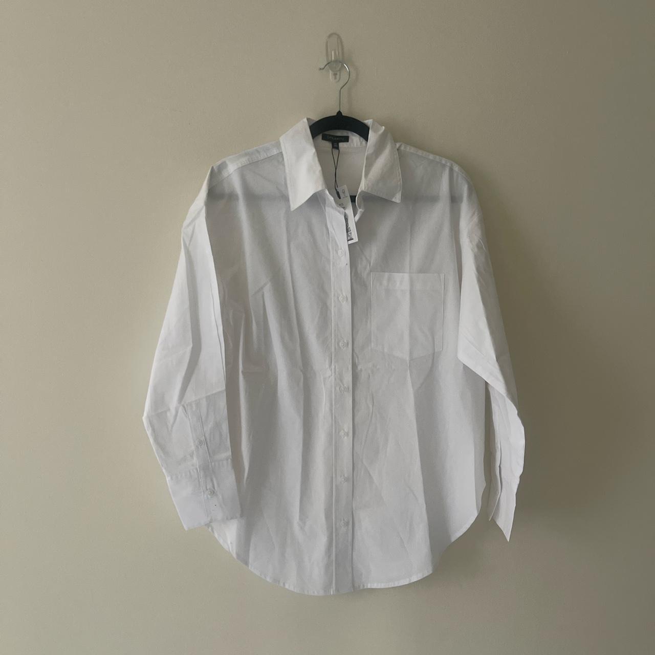 Dynamite Women's White Shirt | Depop