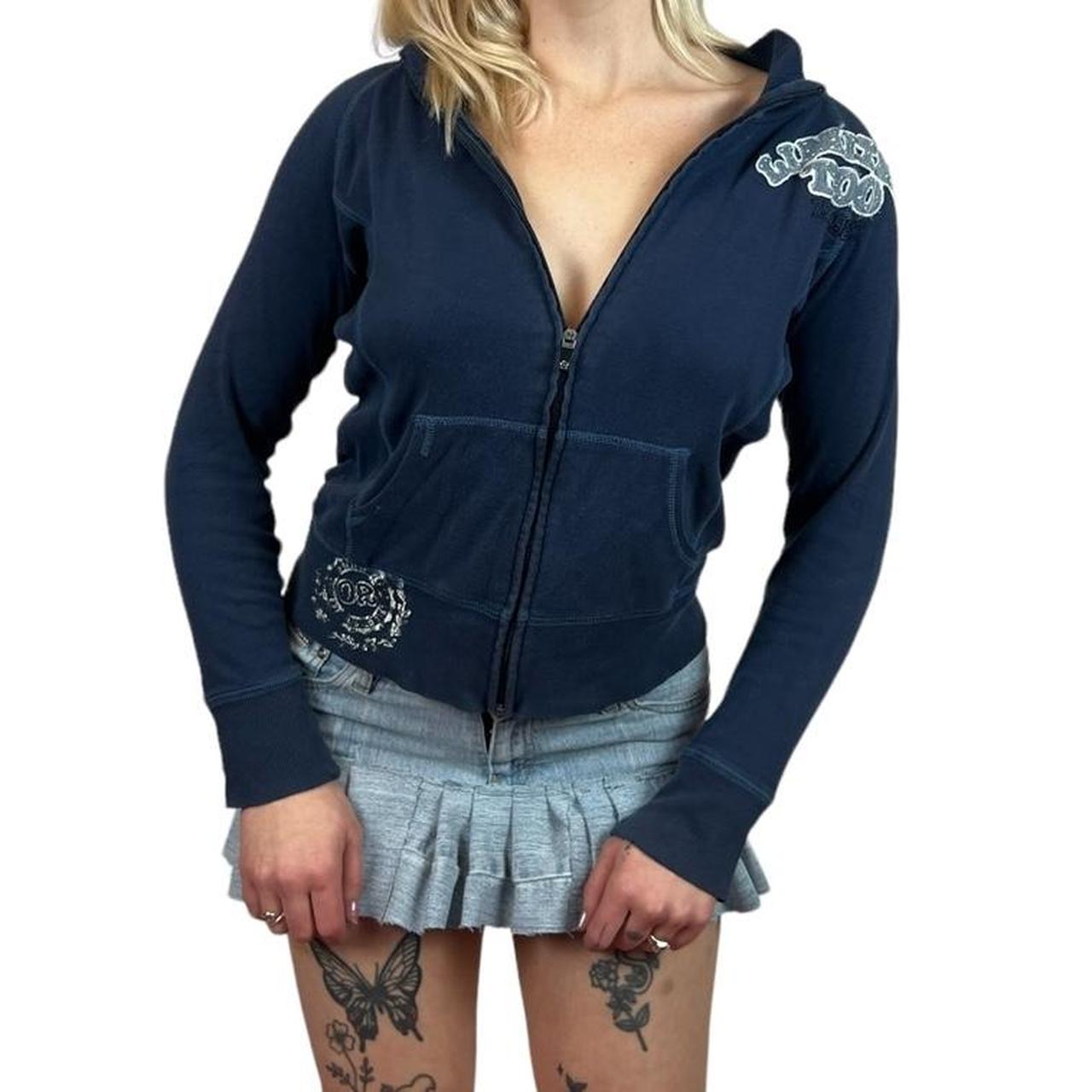 Y2K Limited Too zip up jacket Size: fits... - Depop