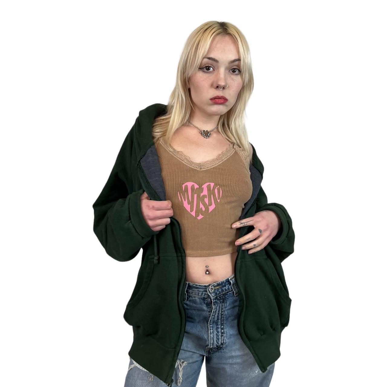 Mitski logo tank top Fits like a small/medium ... - Depop