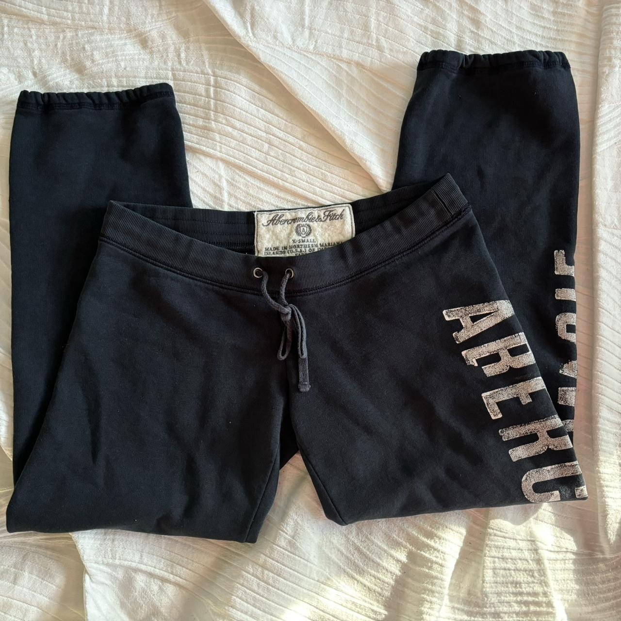early 2000s low rise sweatpants by Abercrombie &... - Depop