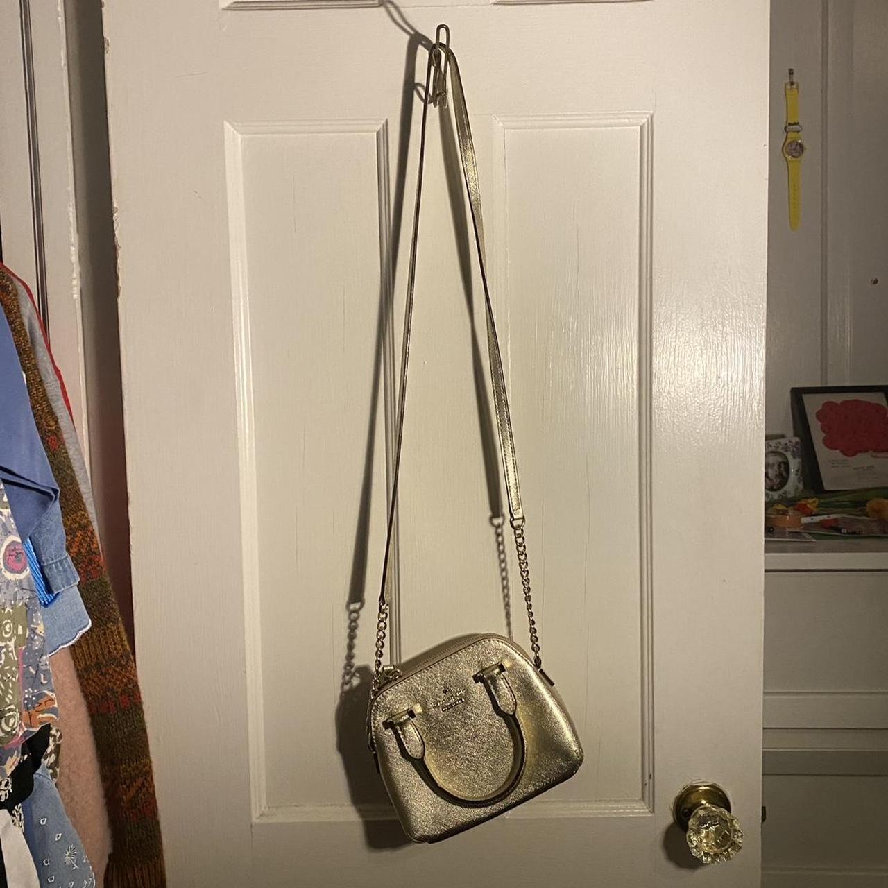 Small, gold Kate Spade purse. - Depop