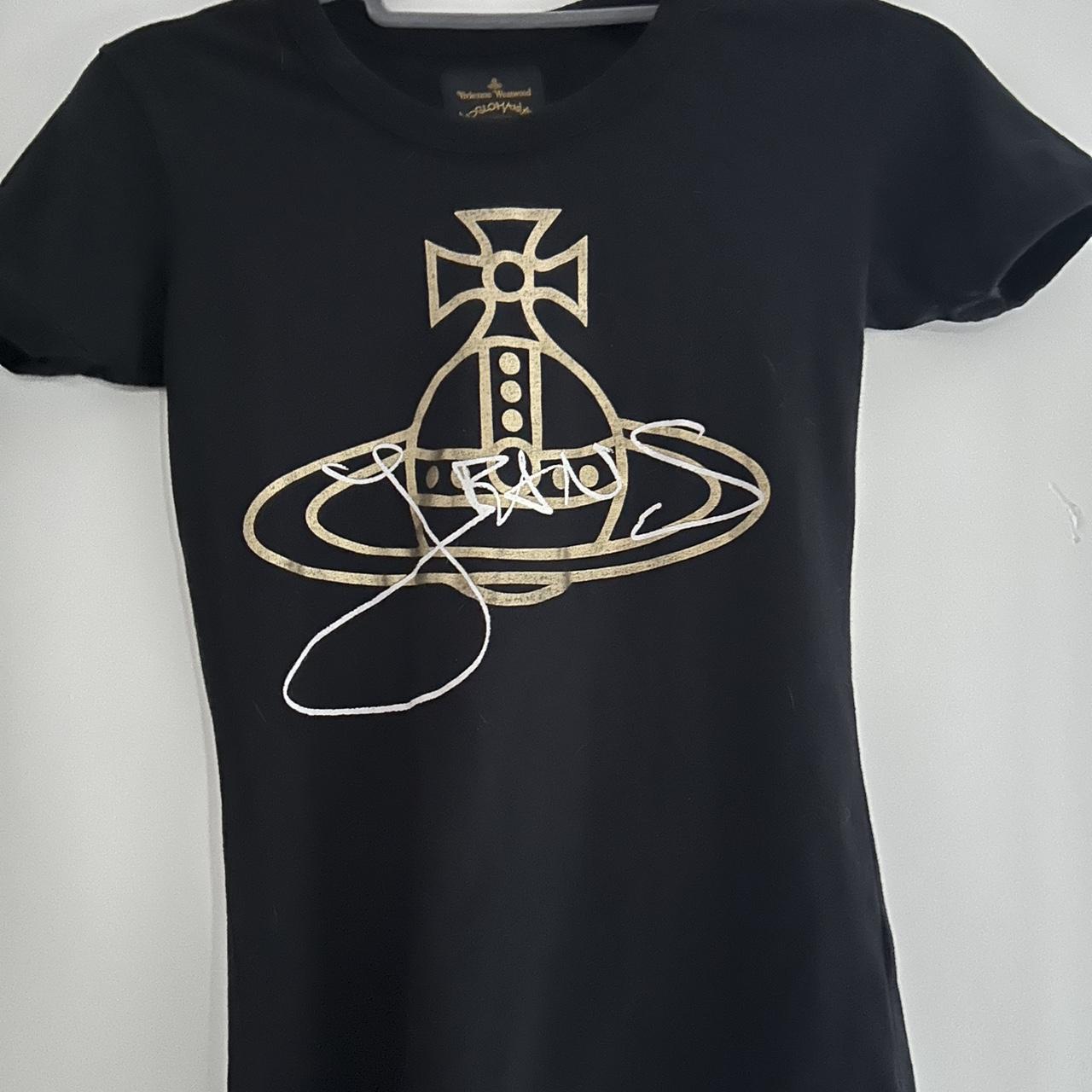 Vivienne Westwood wood top💛🖤 Amazing condition size... - Depop