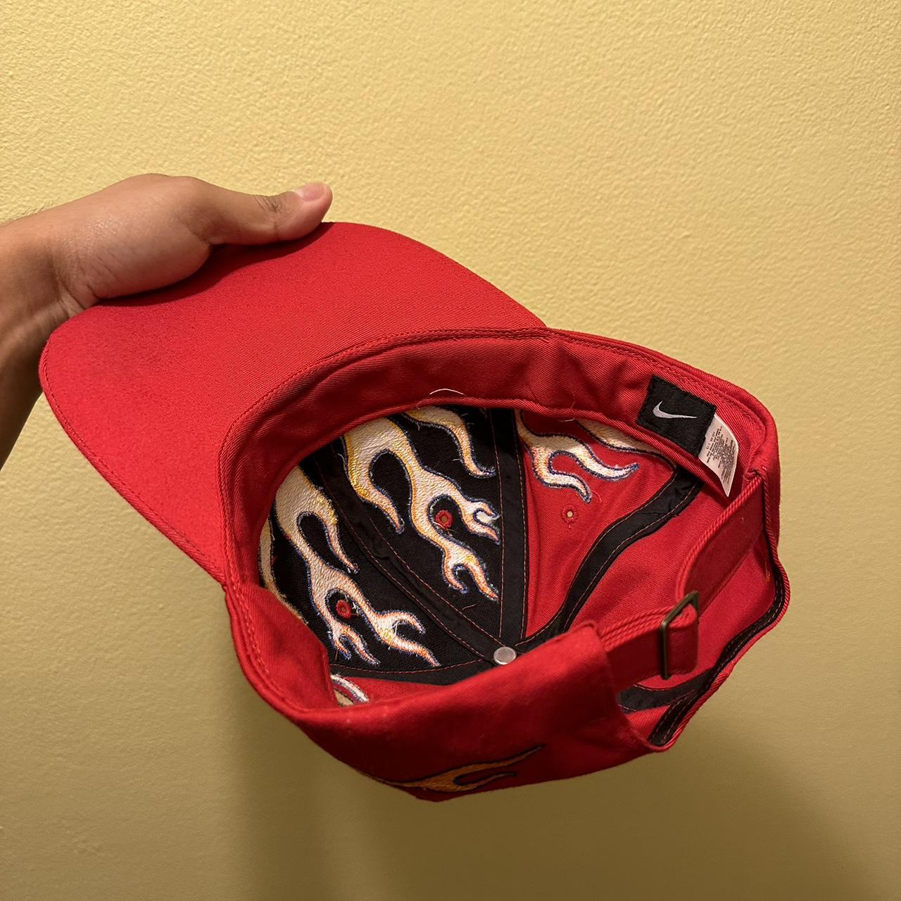 Vintage Nike Flame Hat See Pictures For... - Depop