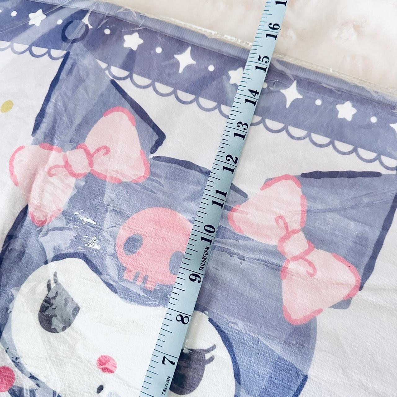 New! Sanrio Kuromi floor mat, last photo shows color... - Depop