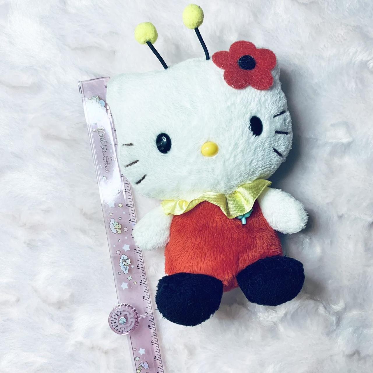 Pre-owned! Hello Kitty Ladybug Plush, small tear on... - Depop