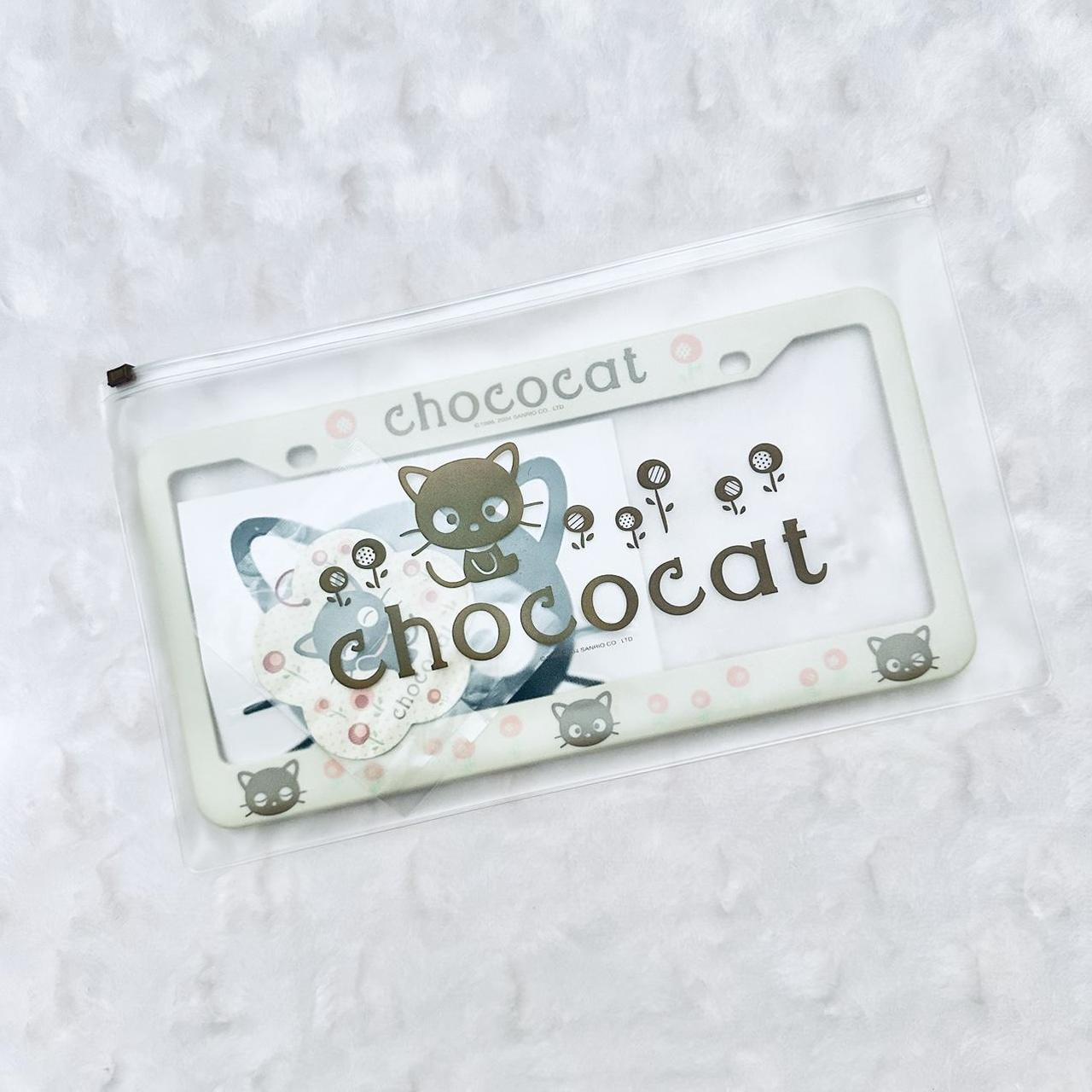 New! Rare Sanrio Chococat License Plate Cover Set - Depop