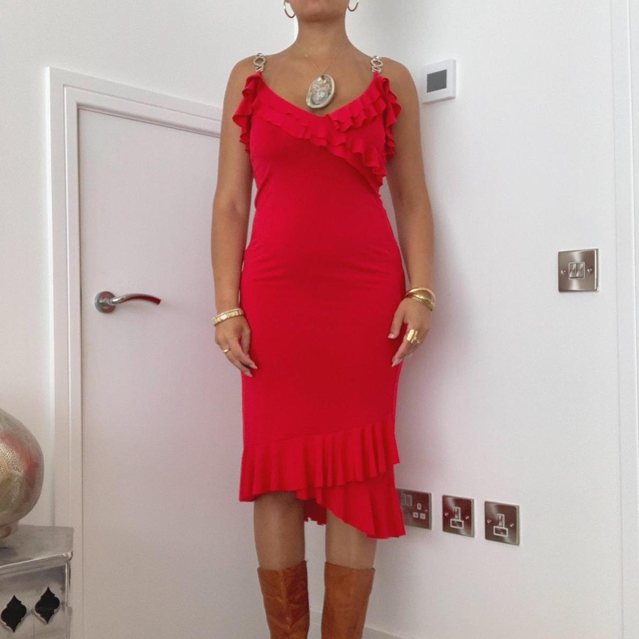 💘£2 uk postage - instant buy on💘 Beaut red frilly... - Depop