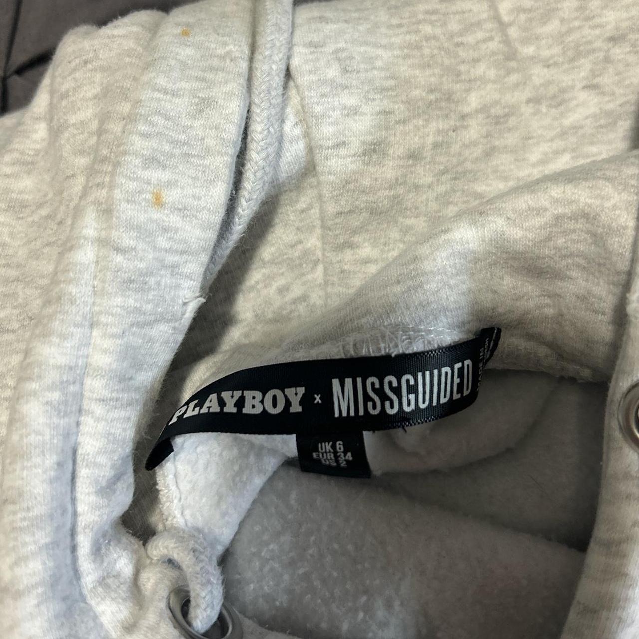 PLAYBOY OVERSIZED CHICAGO HOODIE missguided no... - Depop