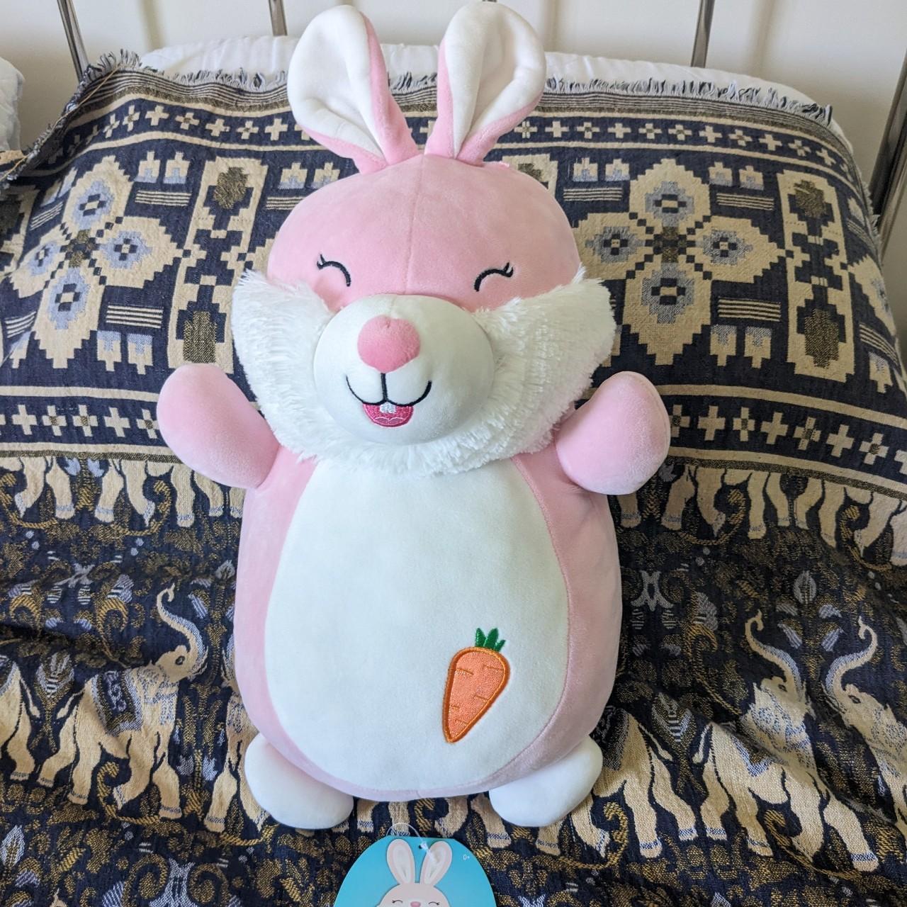 🐰14" Pink Bunny Squishmallow Hugmee🐰 14" Bop the... - Depop