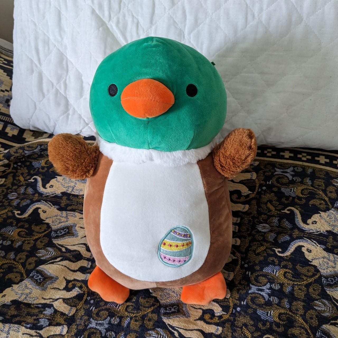 🦆14" Avery the mallard duck squishmallow hugmee with... - Depop