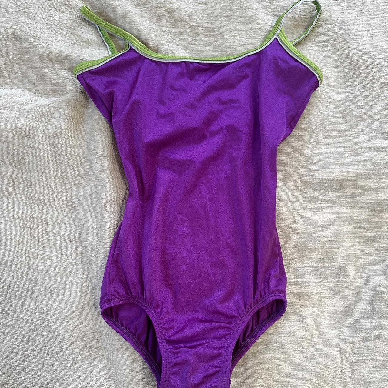 Purple dance leotard Never worn perfect condition... - Depop