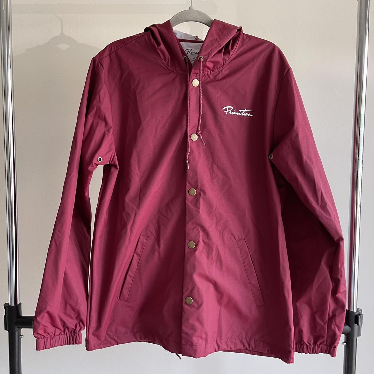 primitive red jacket in perfect condition never... - Depop