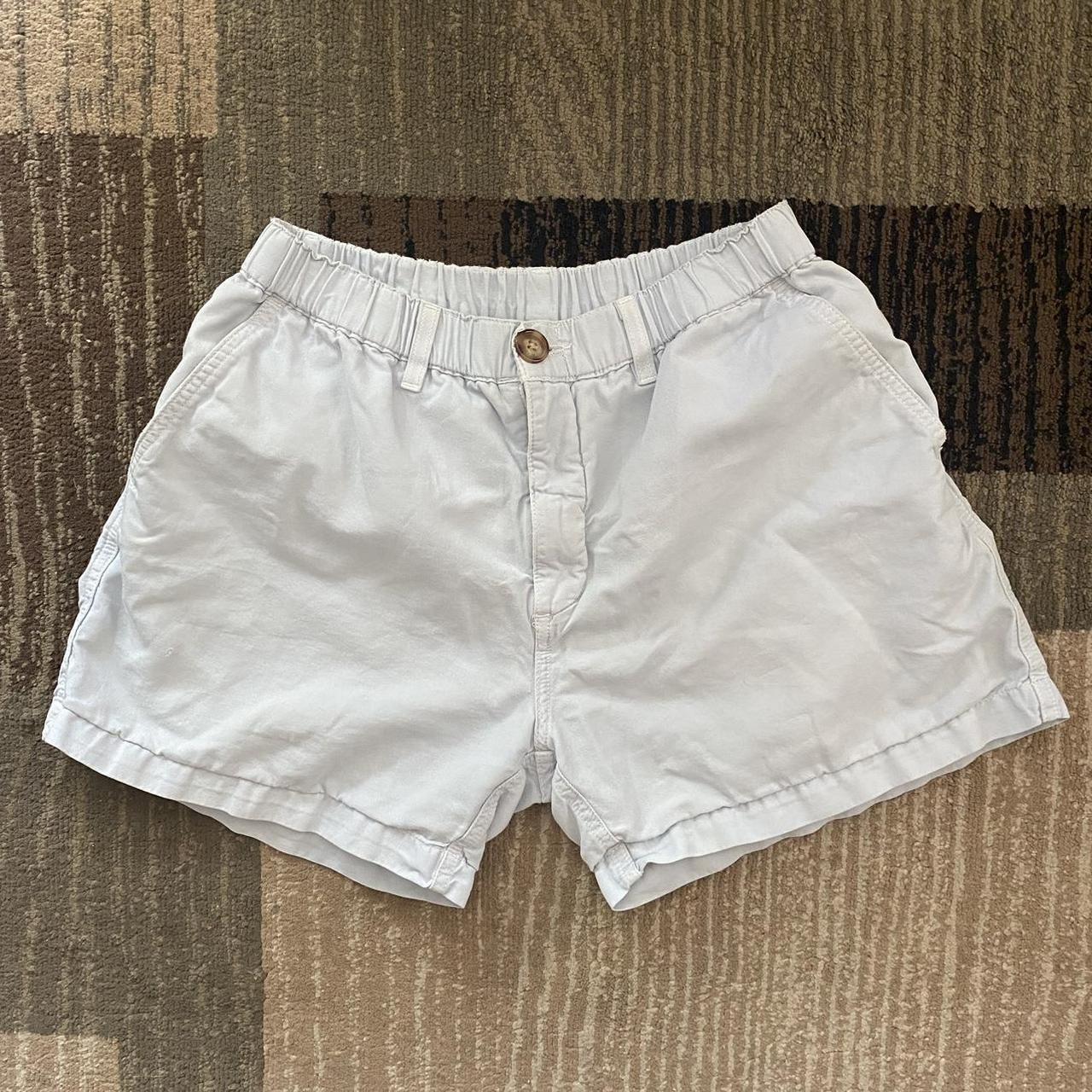 light blue chubbies shorts 🤍🤍 stretchy waist... | Depop