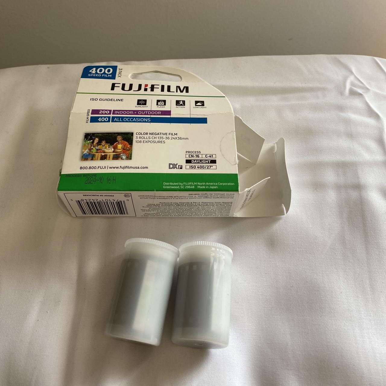 Fujifilm 400 speed film Only includes 2 rolls 36... - Depop