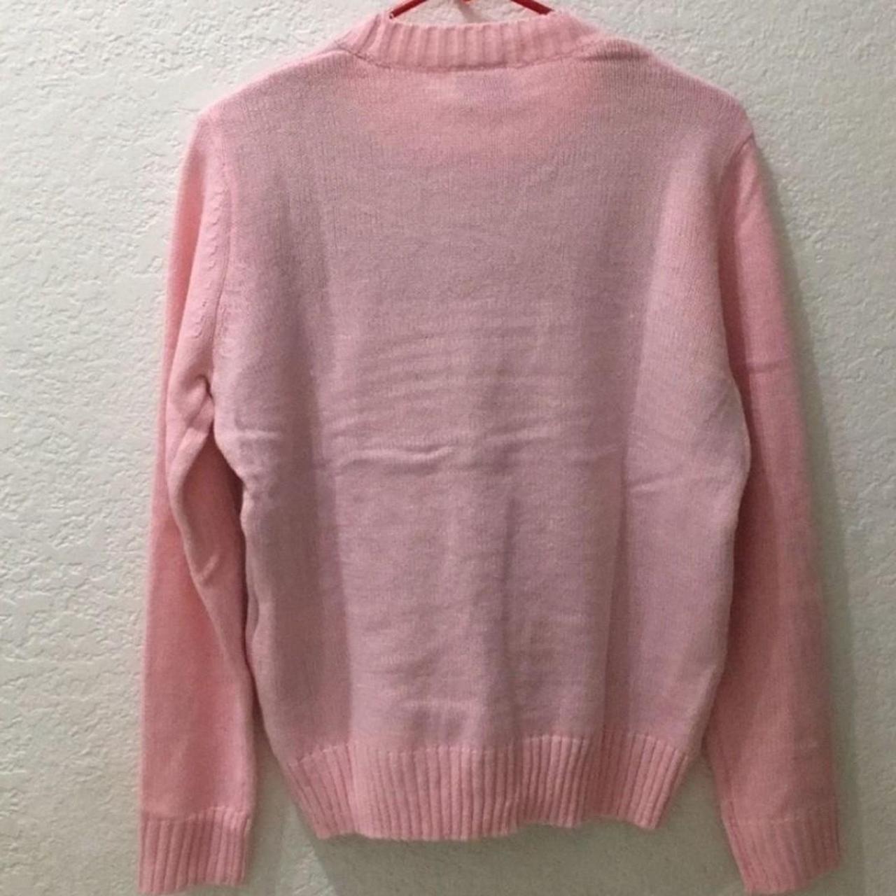 Nickelodeon Rugrats Pink Cartoon sweater sz M. New... - Depop