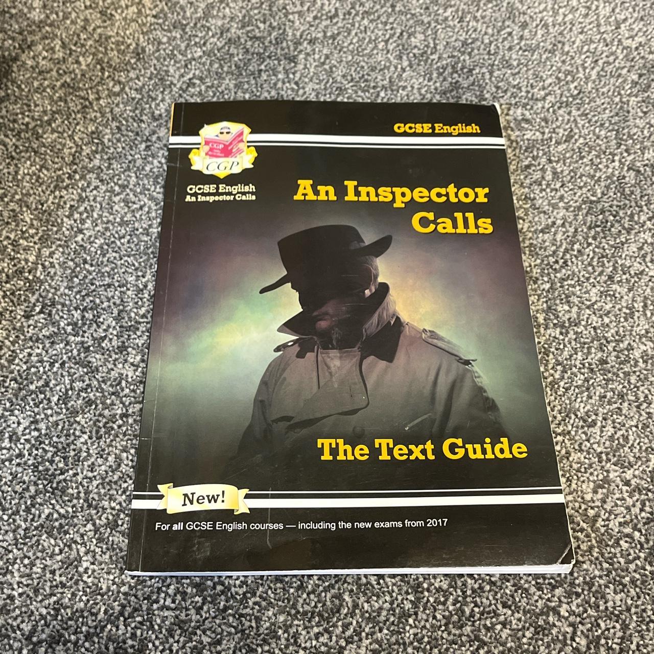 An inspector calls text book GCSE english - Depop