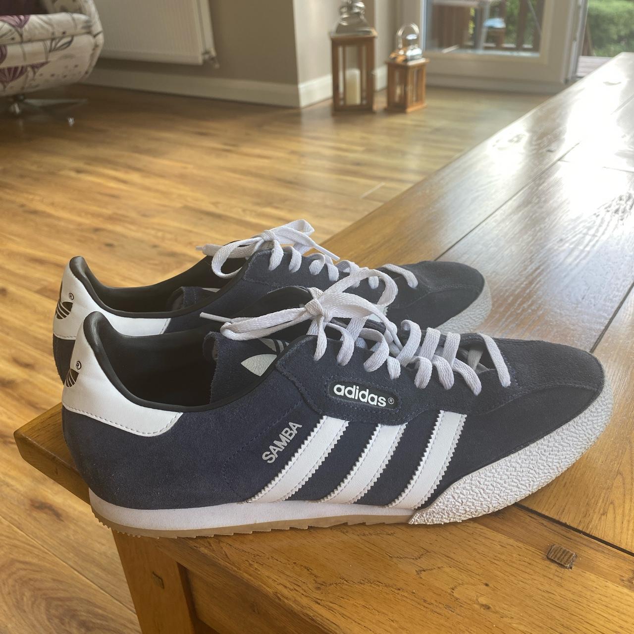 Adidas Samba Trainers. Amazing condition, only worn... - Depop