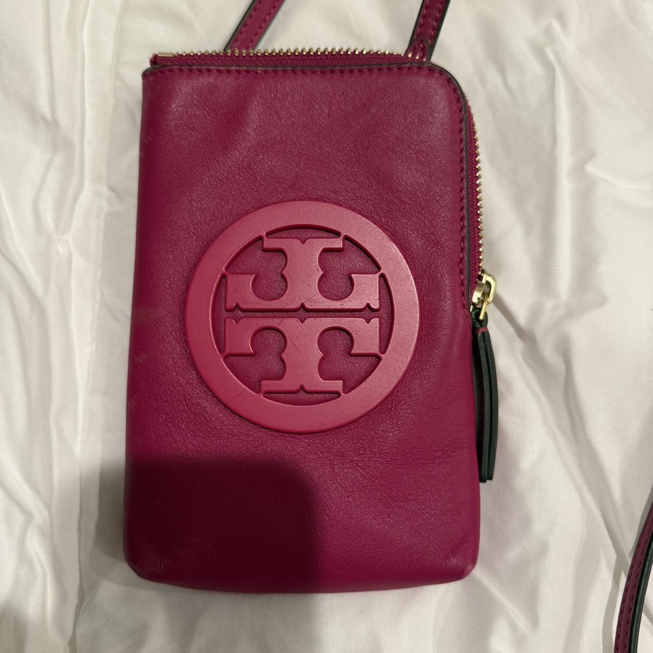 Tory Burch Charlie mini phone crossbody bag purse... | Depop