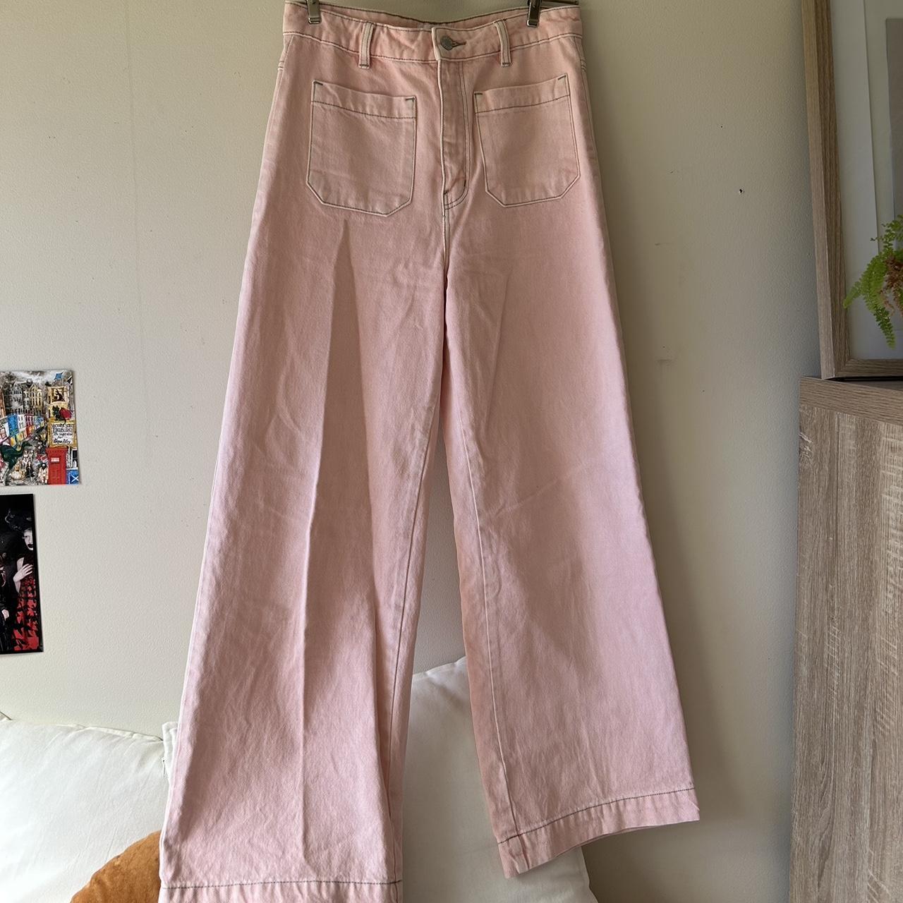 - Rollas pales pink sailor jean - Size 28/AUS 10 -... - Depop
