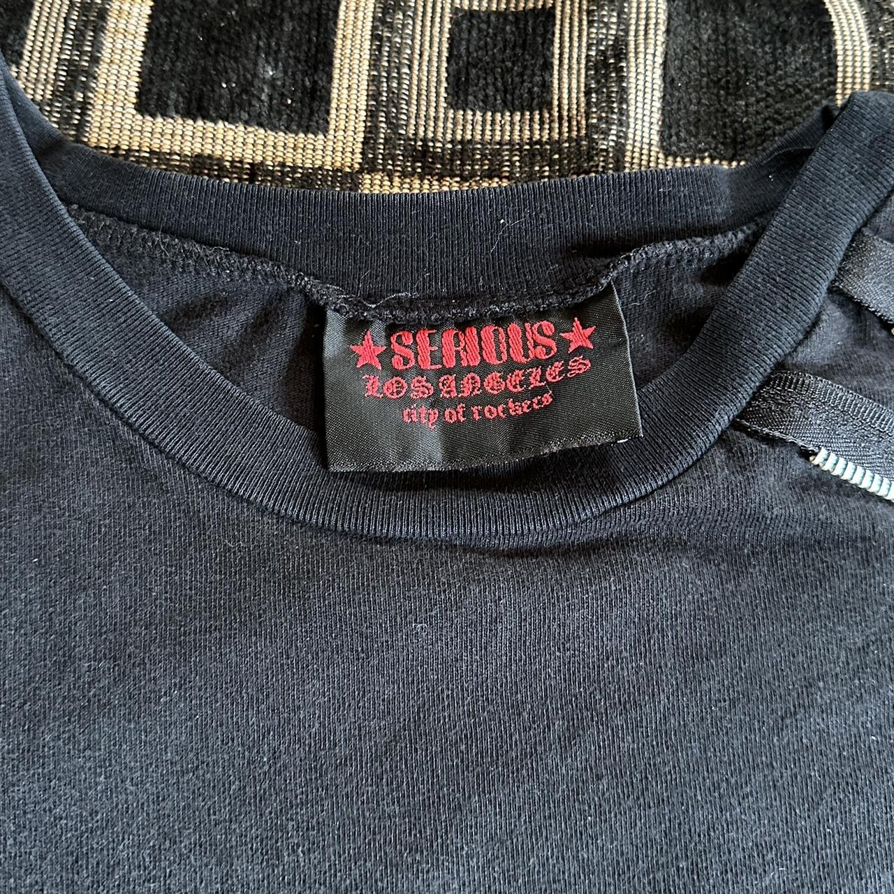 Serious Los Angeles Longsleeve - vintage goth piece... - Depop