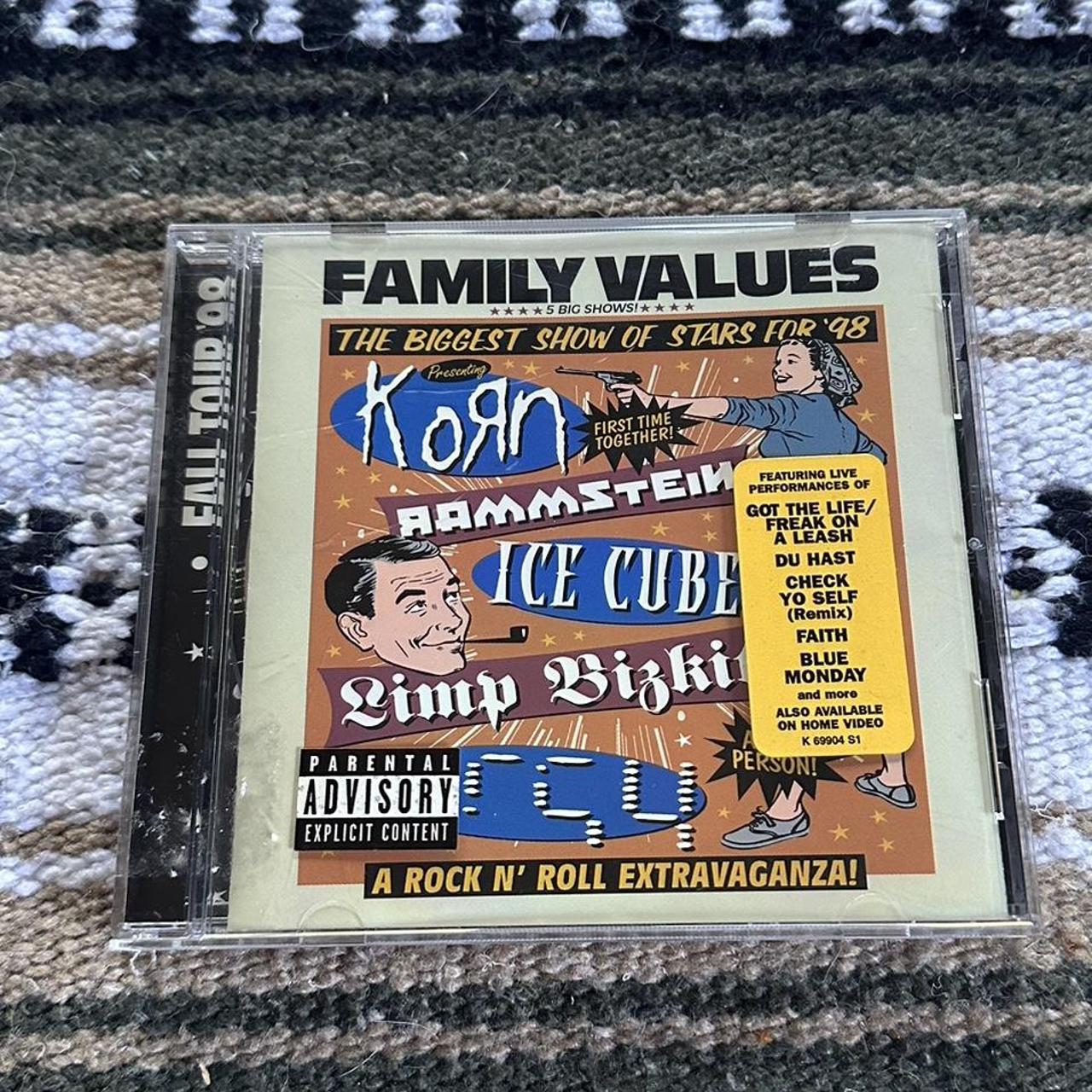 1998 Family Values Tour CD - cool compilation... - Depop