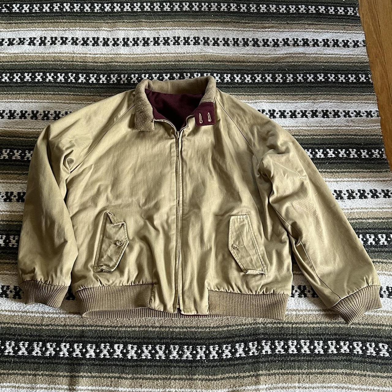 Vintage Gold Medal Reversible Jacket - absolutely... - Depop