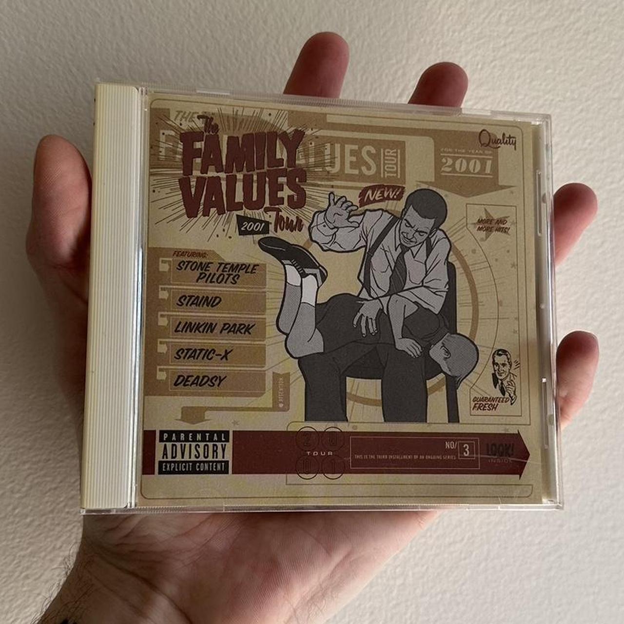 Family Values Tour 2001 CD features songs from... - Depop