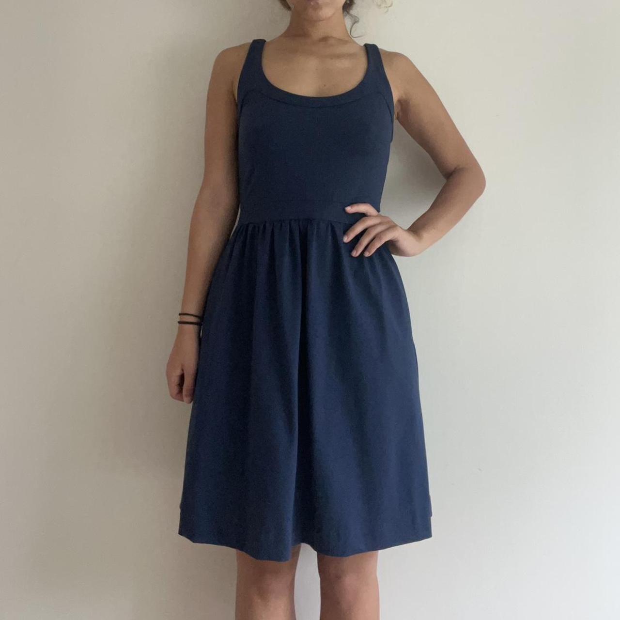 NAVY BLUE COCKTAIL DRESS brand Cynthia Rowley fun... - Depop