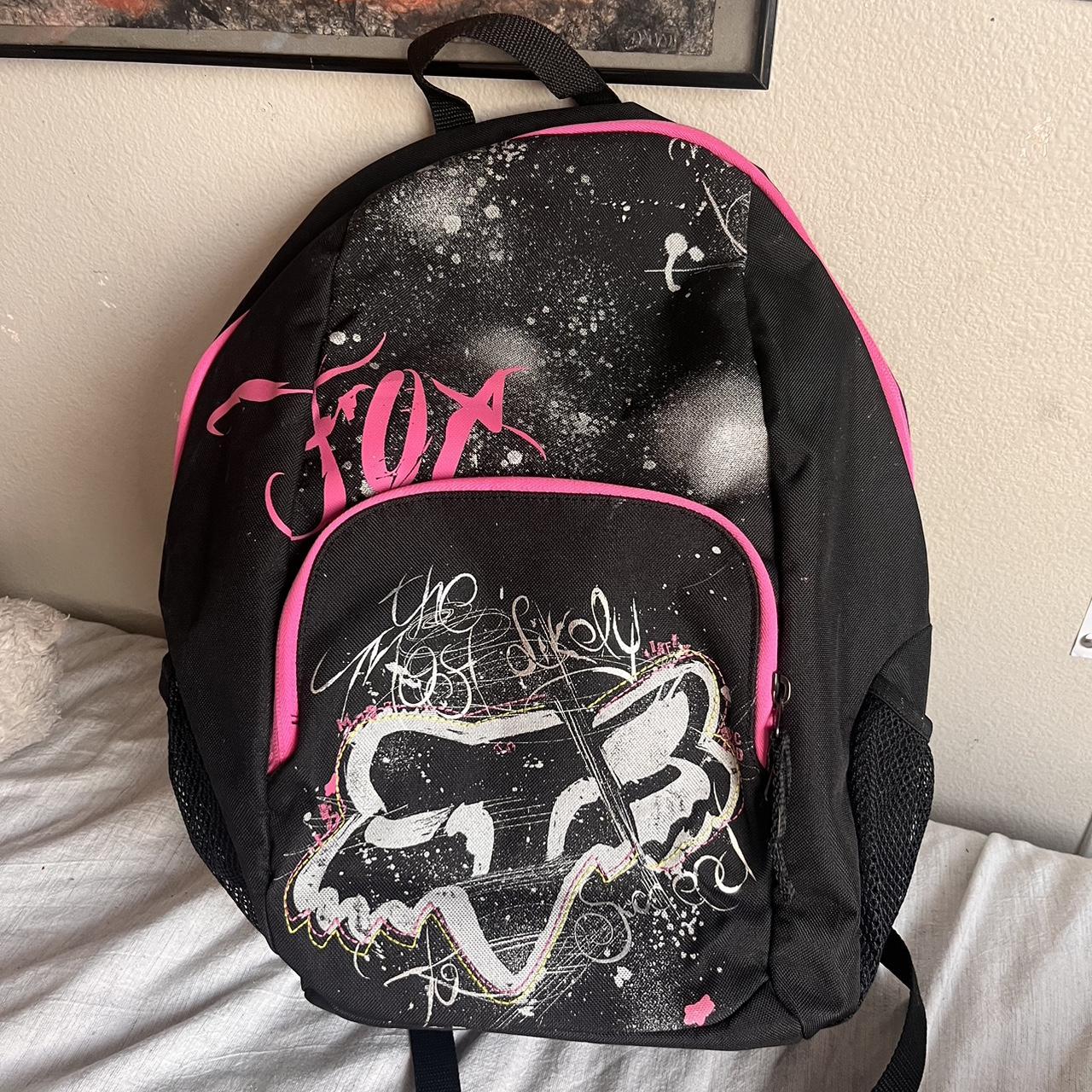 Fox racing scene backpack! perfect condition #scene... - Depop