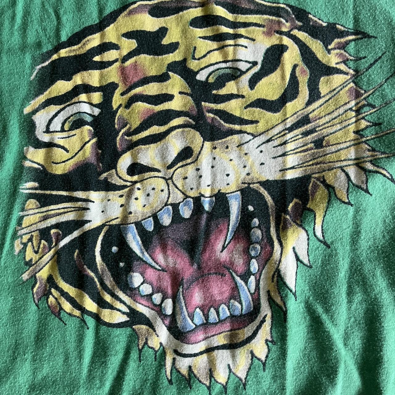 Green Ed Hardy Tee (☆﹏☆) early 2000s piece you... - Depop