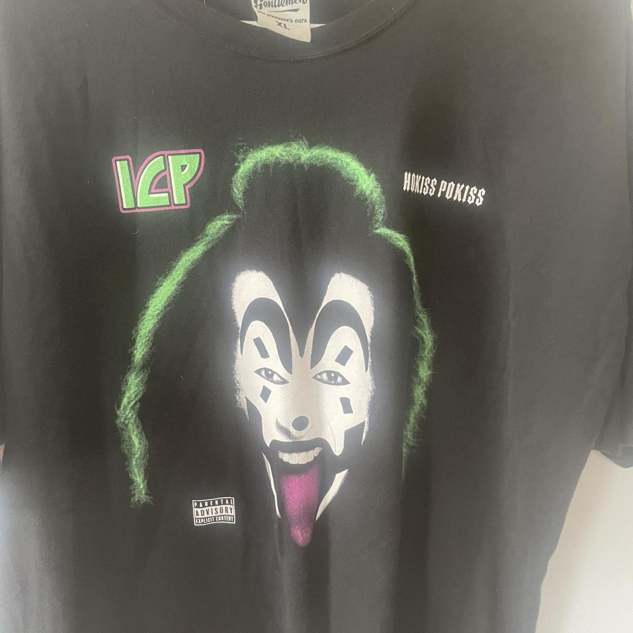 insane clown posse icp shirt hokiss pokiss size... - Depop