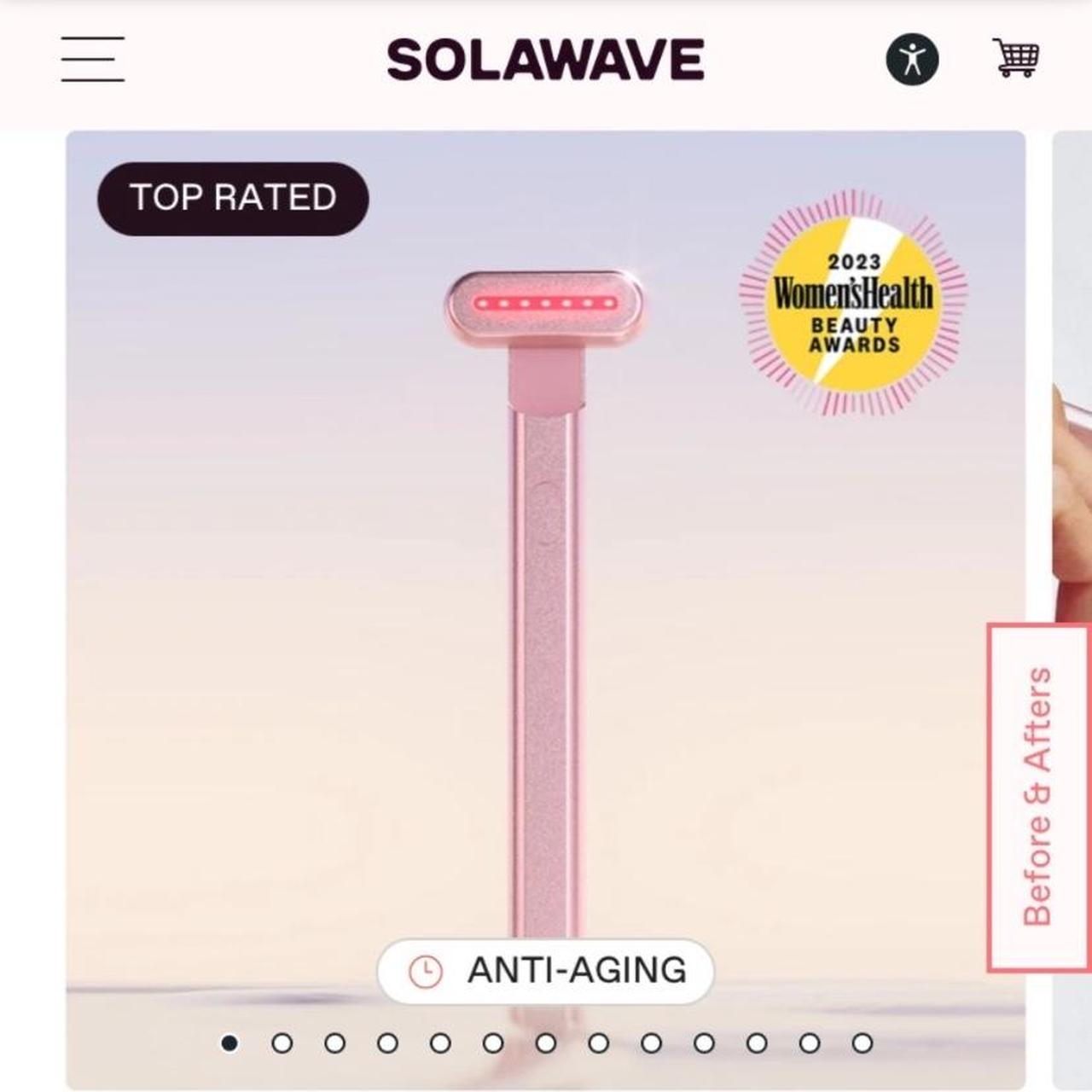 BRAND NEW IN BOX Solawave 4-in-1 Red Light Therapy... - Depop
