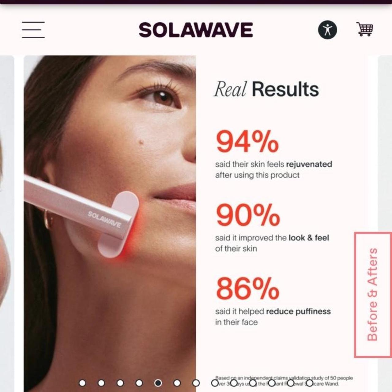 BRAND NEW IN BOX Solawave 4-in-1 Red Light Therapy... - Depop