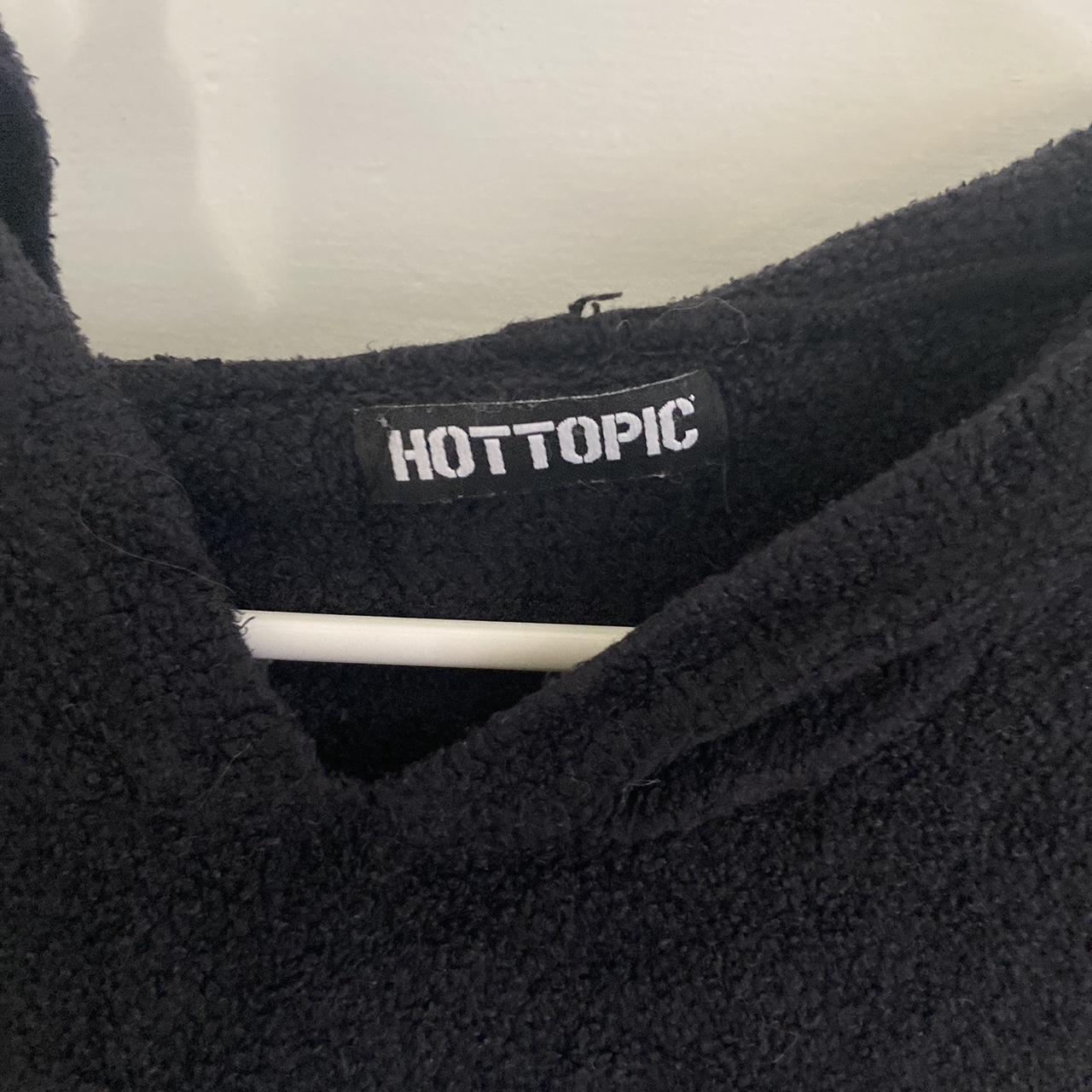 Fuzzy skull night gown. From Hot Topic, size small.... - Depop