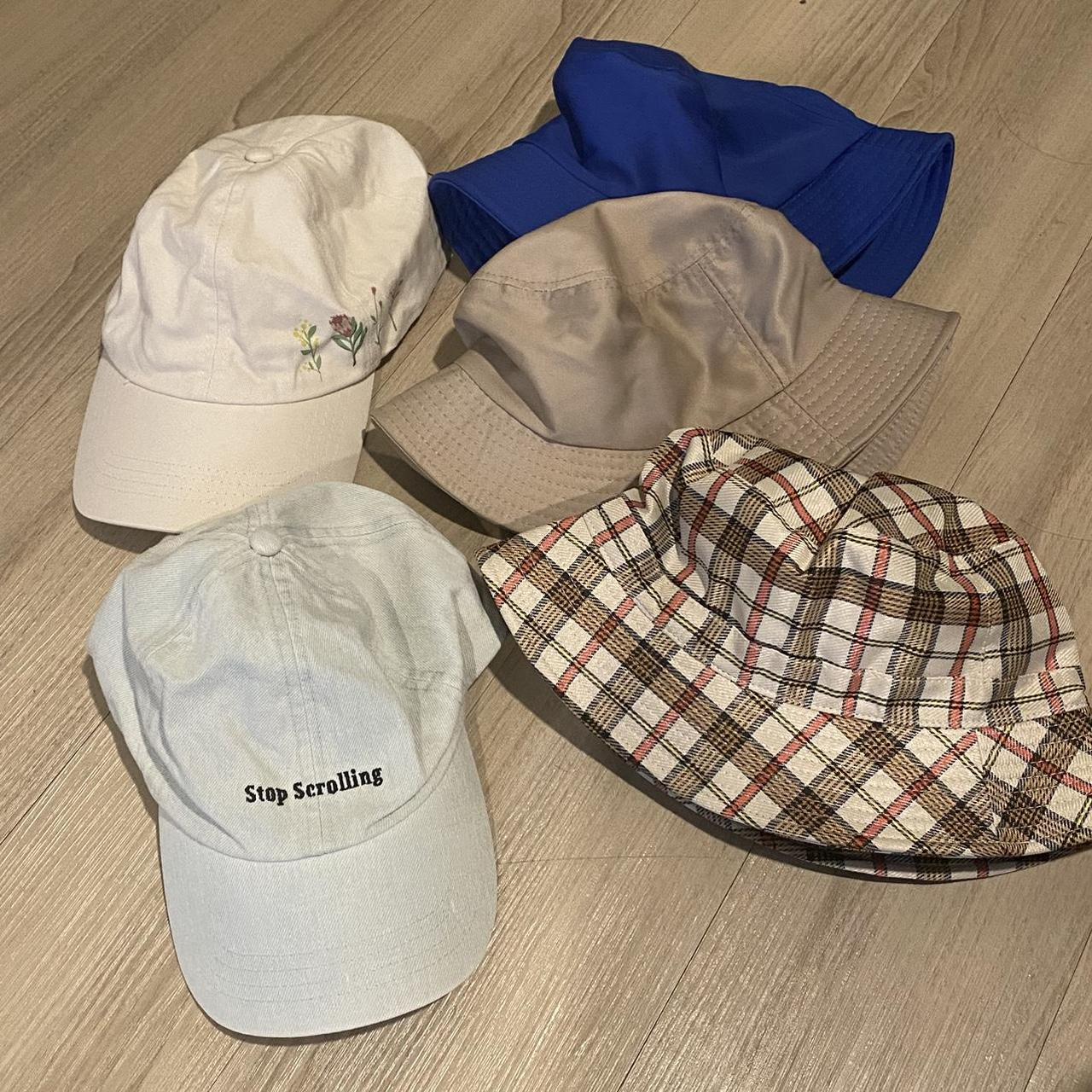 bucket hat and baseball cap mix and match bundle $8... - Depop