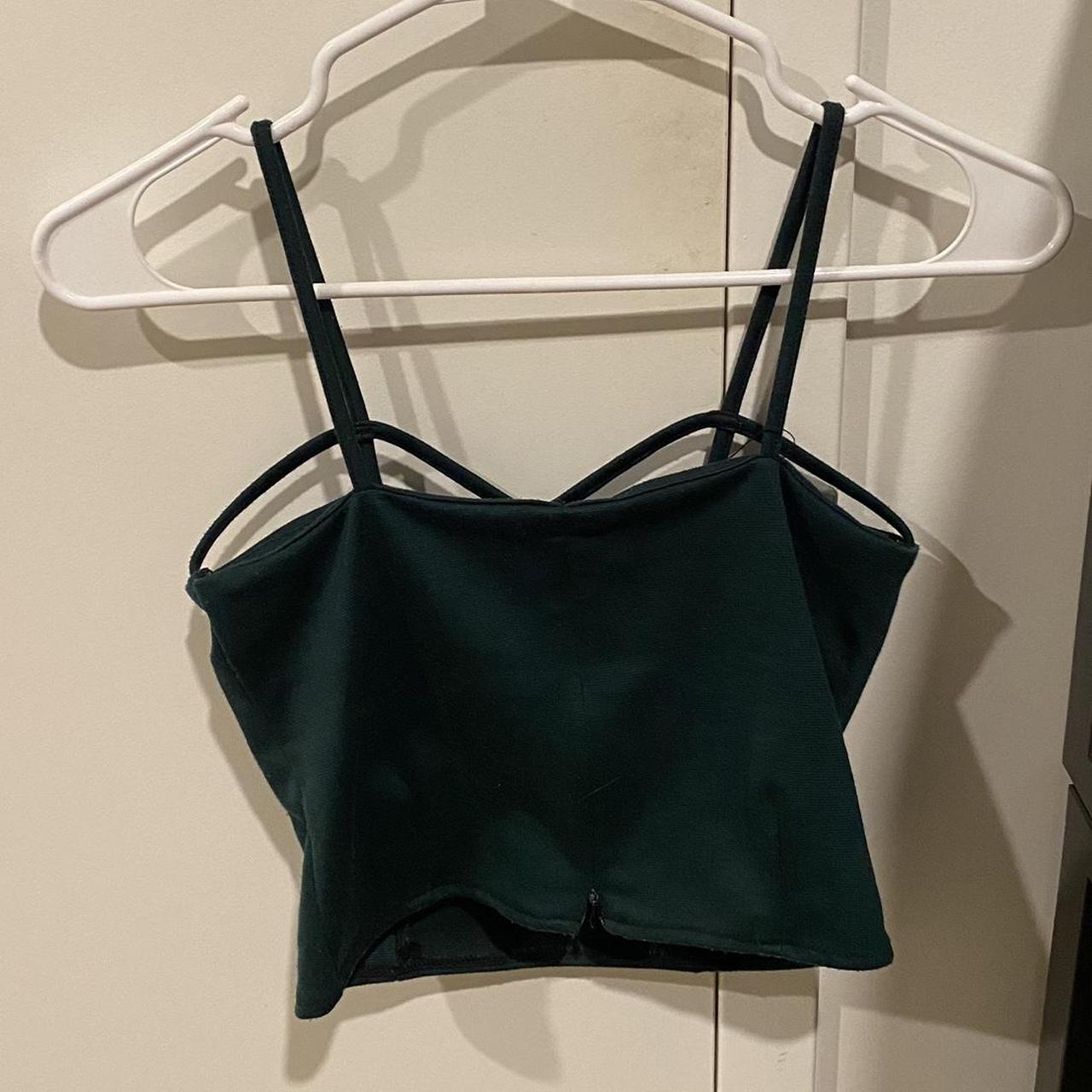 green going out tank top - Depop
